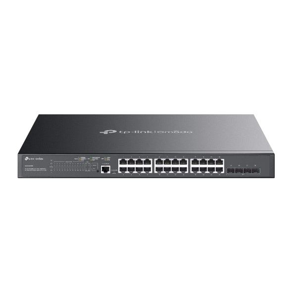 TP-Link Omada SG3428XMP | 24-Port Gigabit PoE+ Switch with 10G Uplinks ...