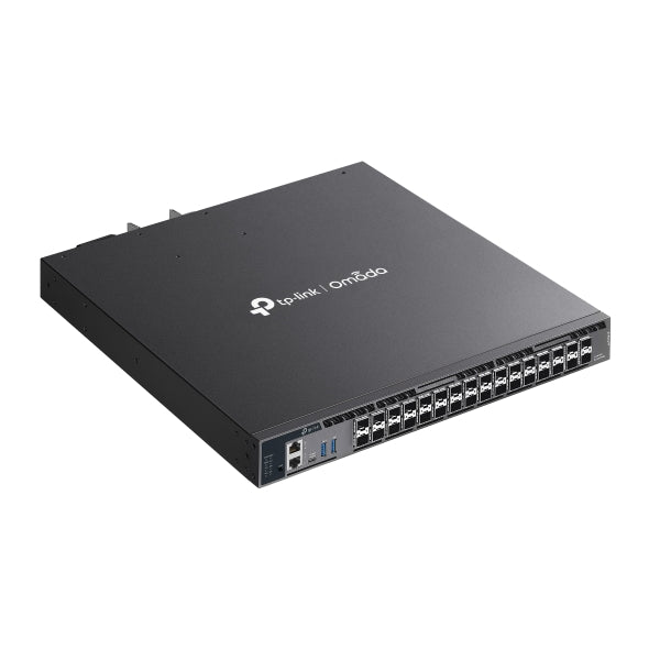TP-Link Omada 26-Port 10G Stackable L3 Managed Aggregation Switch with ...
